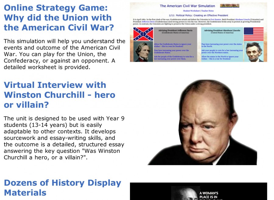Top 10 Free Activities for the History Classroom from ActiveHistory ...