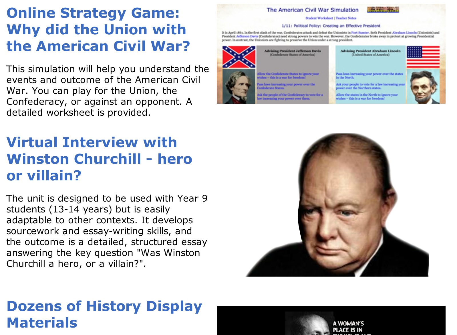 Top 10 Free Activities for the History Classroom from ActiveHistory ...