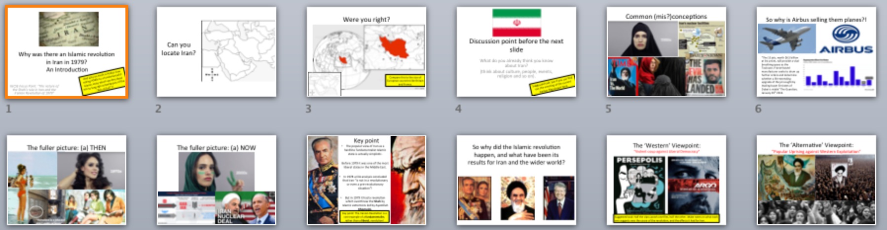 Causes of the Iranian Revolution, 1979 – Introductory Slideshow for ...
