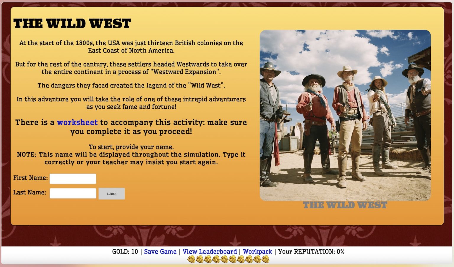 The Wild West: Timeline Analysis – ActiveHistory
